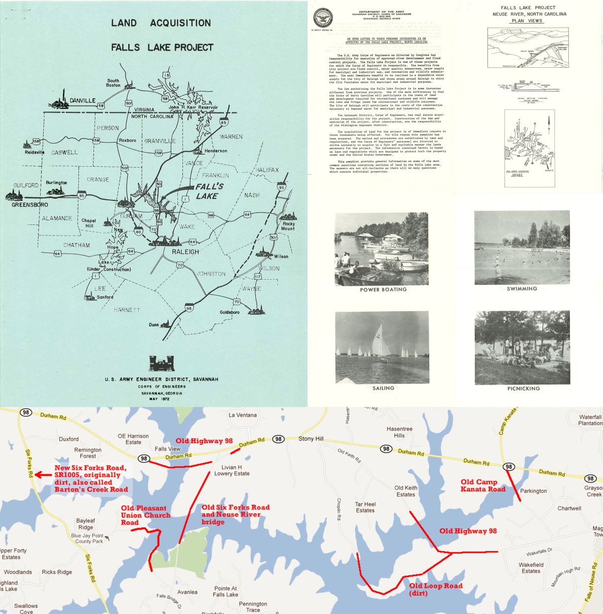 Legeros History - Falls Lake