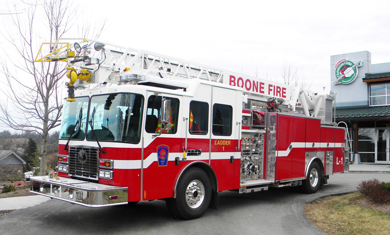 Unusual Fire Stations / Boone's New Aerial Ladder - Legeros Fire Blog ...